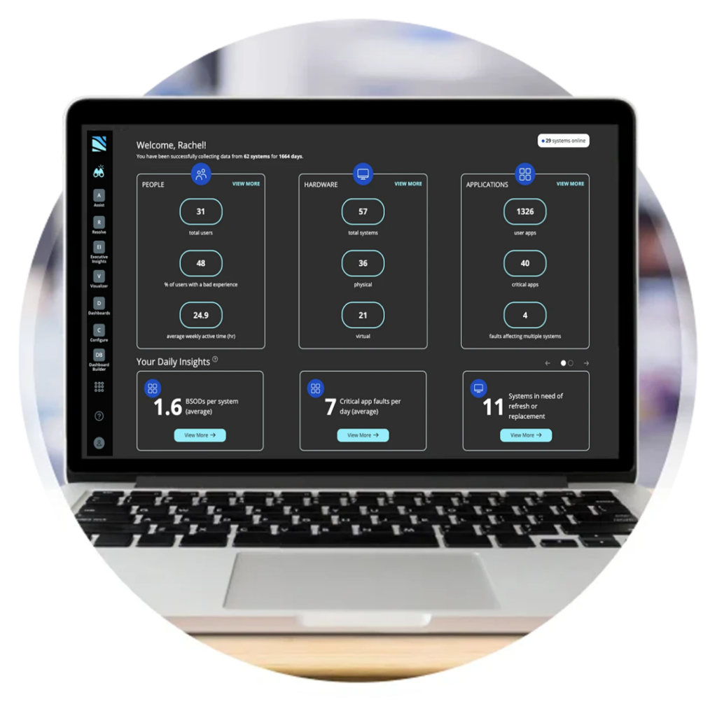 Insight-Driven User Interface | Lakeside Software